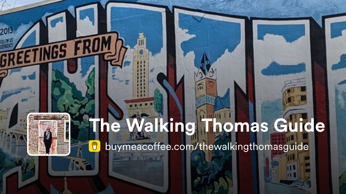 The Walking Thomas Guide - Buymeacoffee