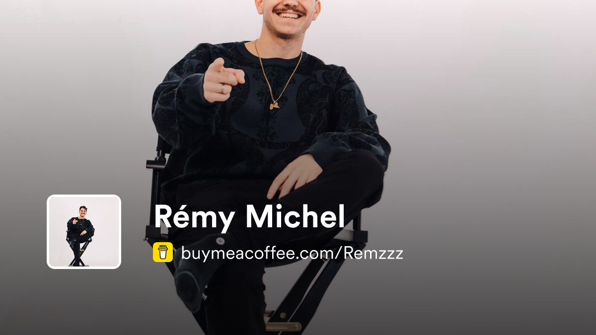 Rémy Michel - Buymeacoffee