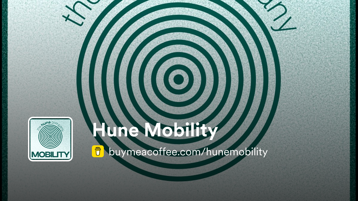 Hune Mobility - Buymeacoffee