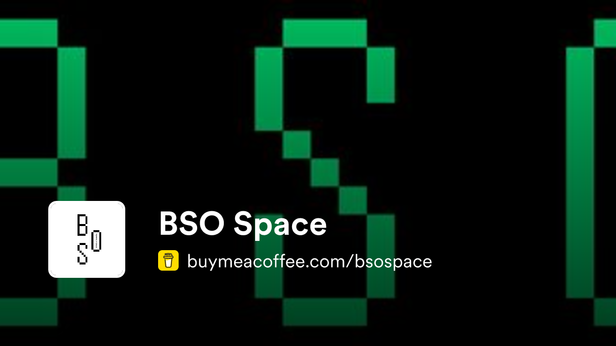 BSO Space is Software and Software Solutions - Buymeacoffee