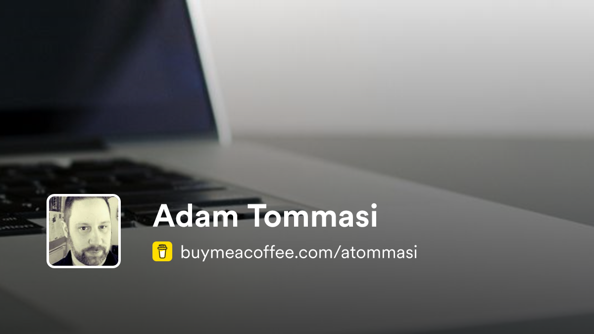 Adam Tommasi - Buymeacoffee
