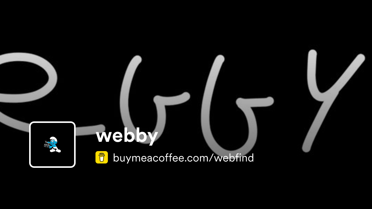 webby is 3d models, unity assets - Buymeacoffee