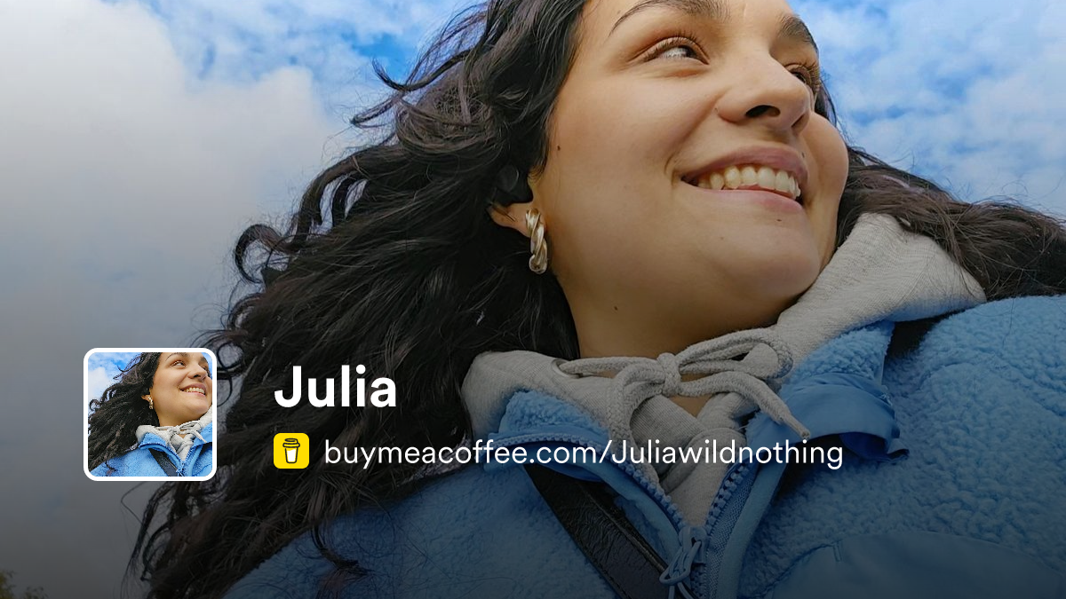 Julia - Buymeacoffee
