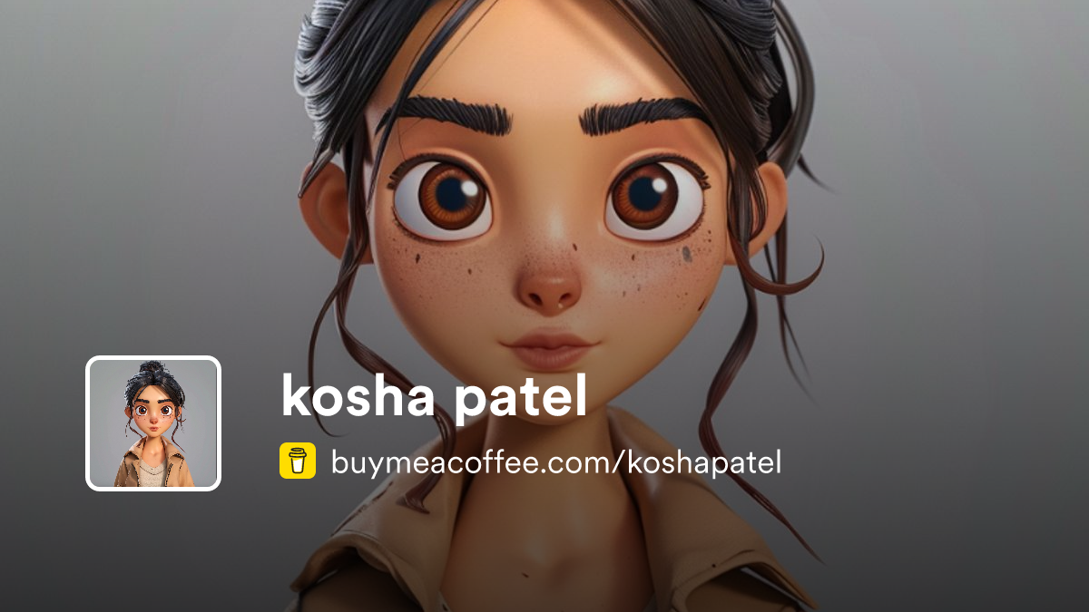 kosha patel - Buymeacoffee
