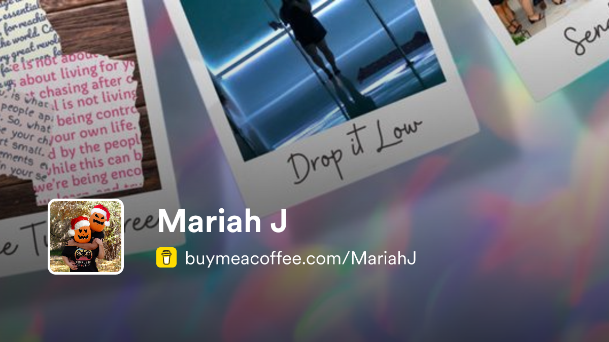 Mariah J - Buymeacoffee