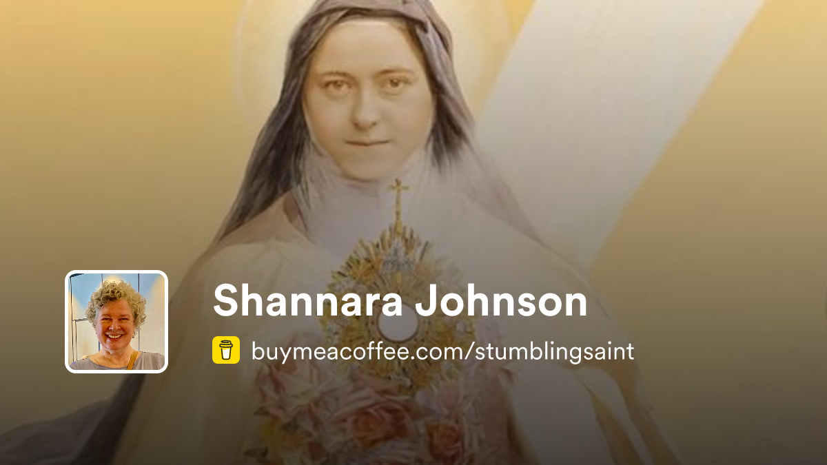 Shannara Johnson is writing "Diary of a Stumbling Saint" blog on Substack - Buymeacoffee