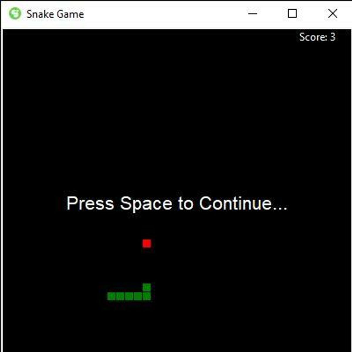 Snake Game Using Python and Tkinter — Sahan Ranasingha - Buymeacoffee