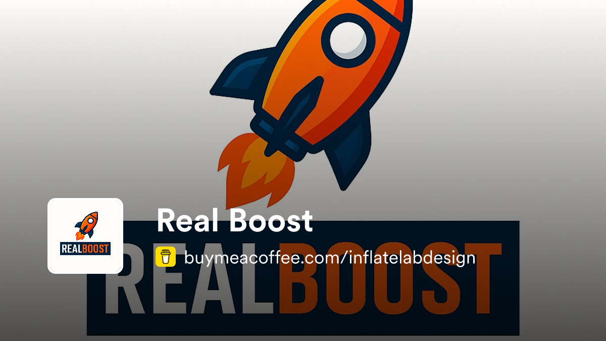 Real Boost - Buymeacoffee