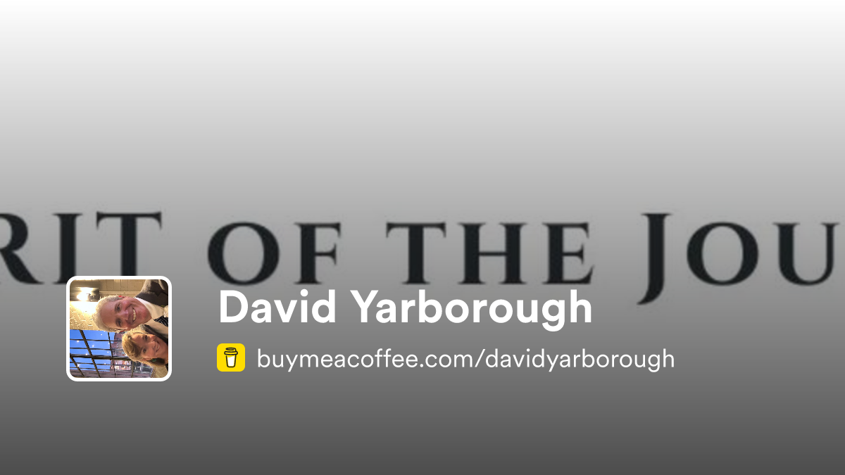 David Yarborough - Buymeacoffee