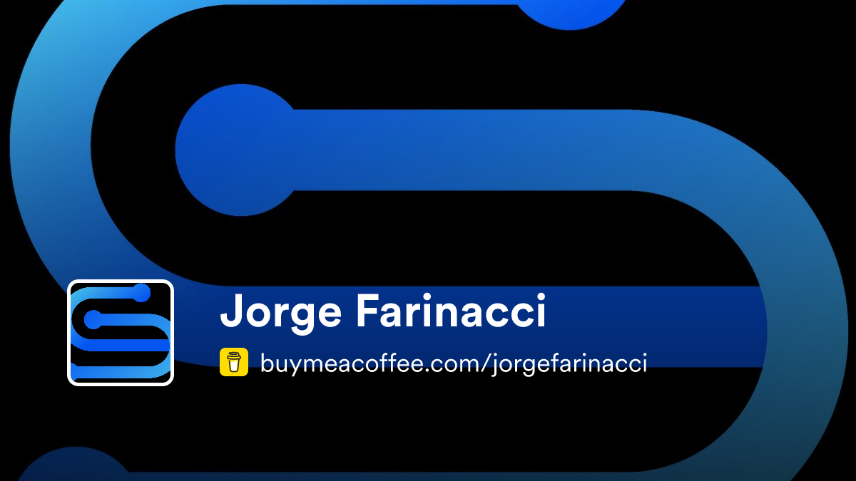 Jorge Farinacci - Buymeacoffee