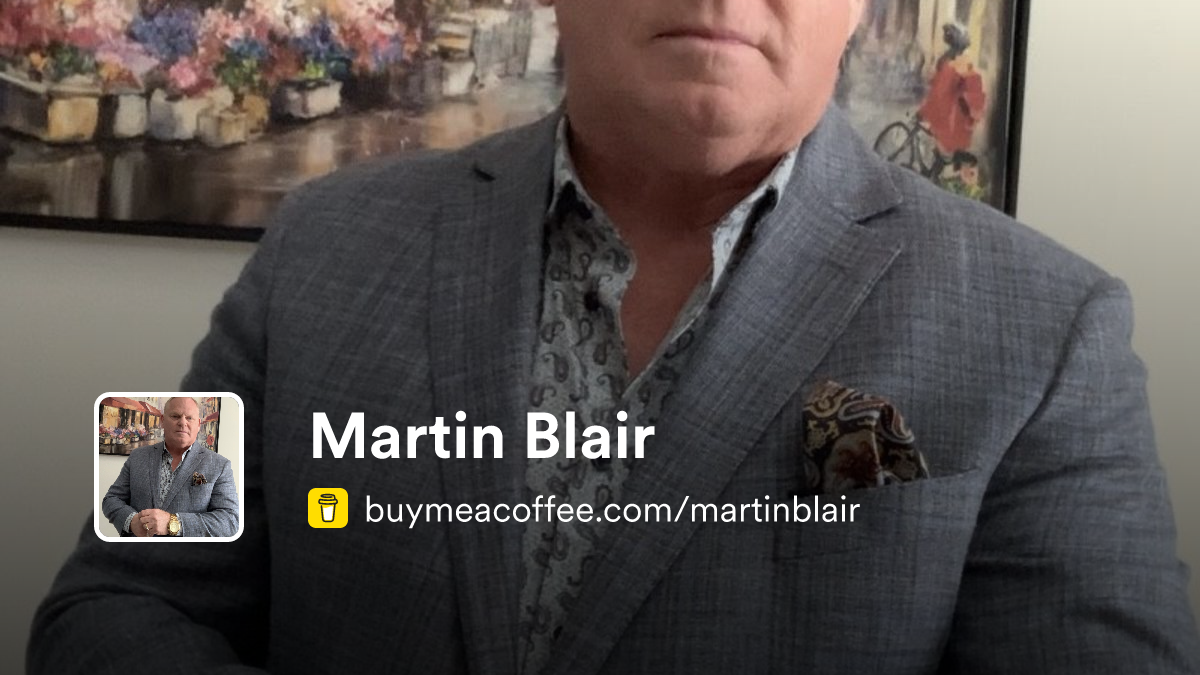 Martin Blair - Buymeacoffee