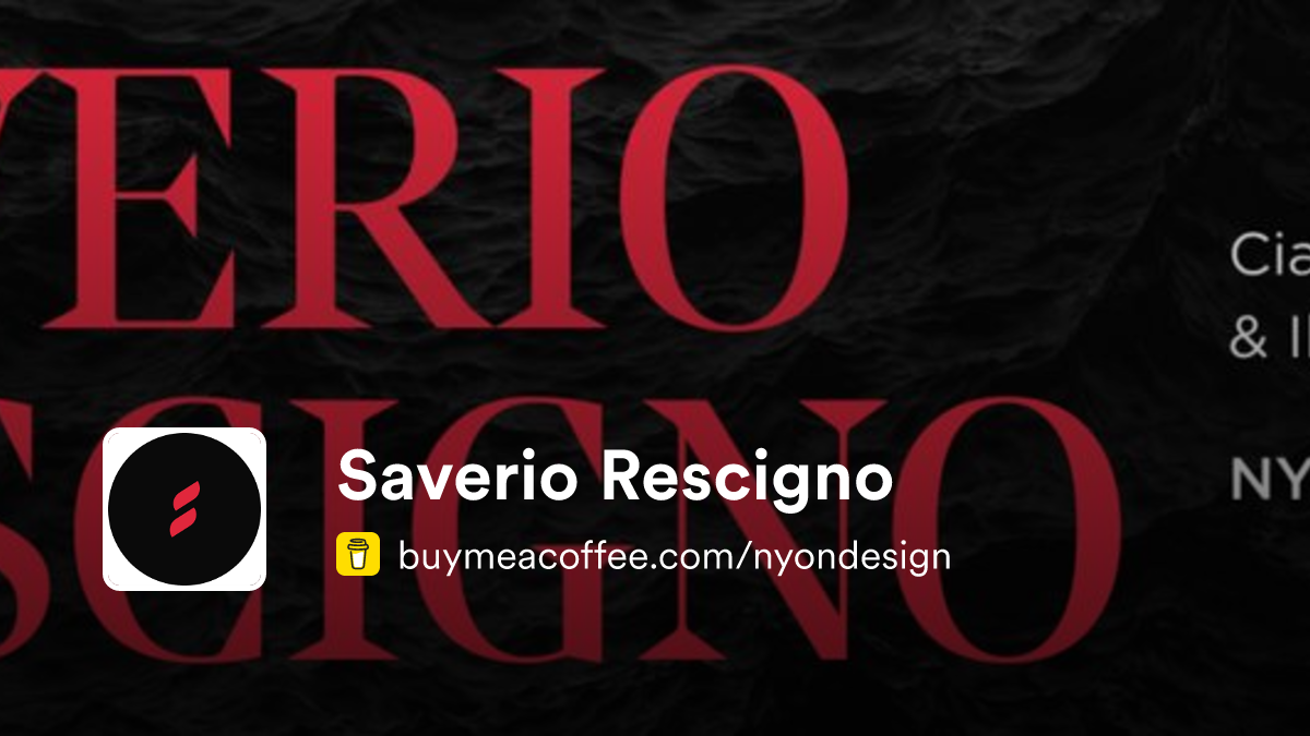 Saverio Rescigno is Ui design Mentoring - Buymeacoffee