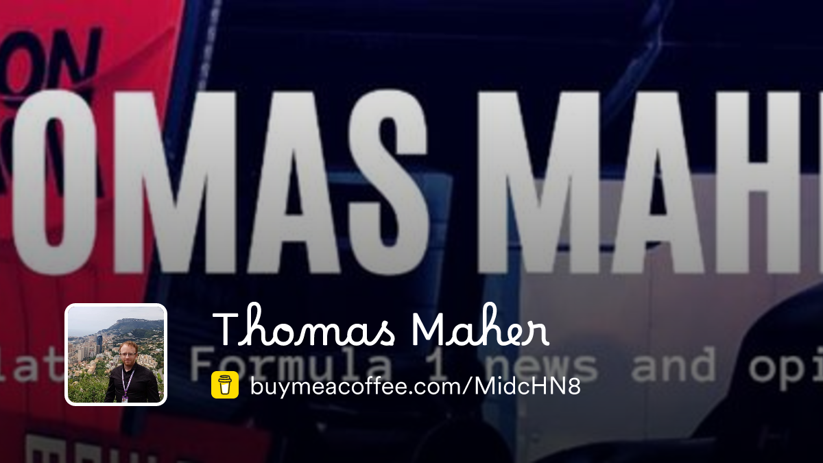 Thomas Maher - Buymeacoffee