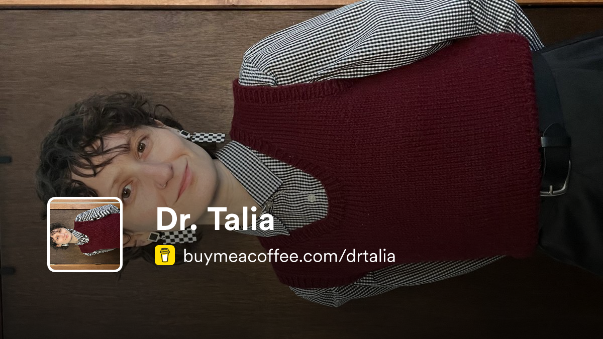 Dr. Talia - Buymeacoffee