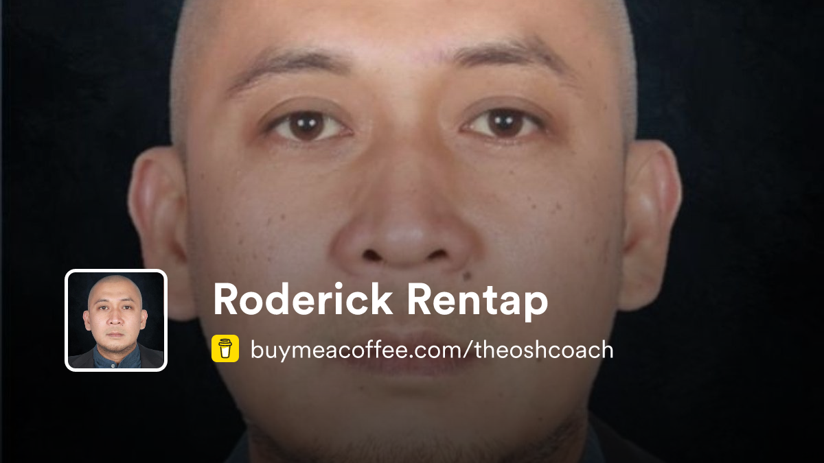 Roderick Rentap is OSH Risk Management Guidelines - Buymeacoffee