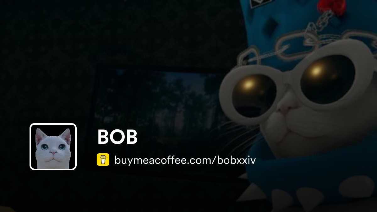 BOB is putting together avatars for players to use in VRChat - Buymeacoffee