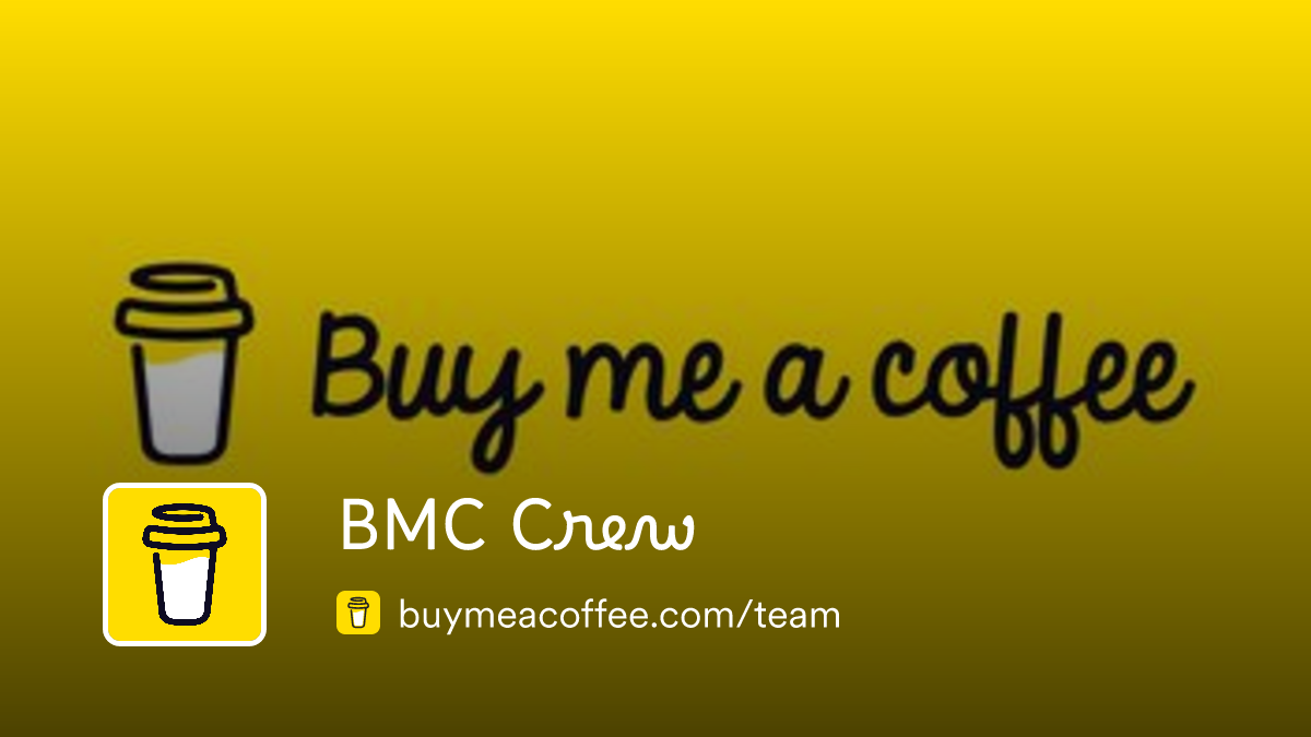 BMC Crew - Buymeacoffee