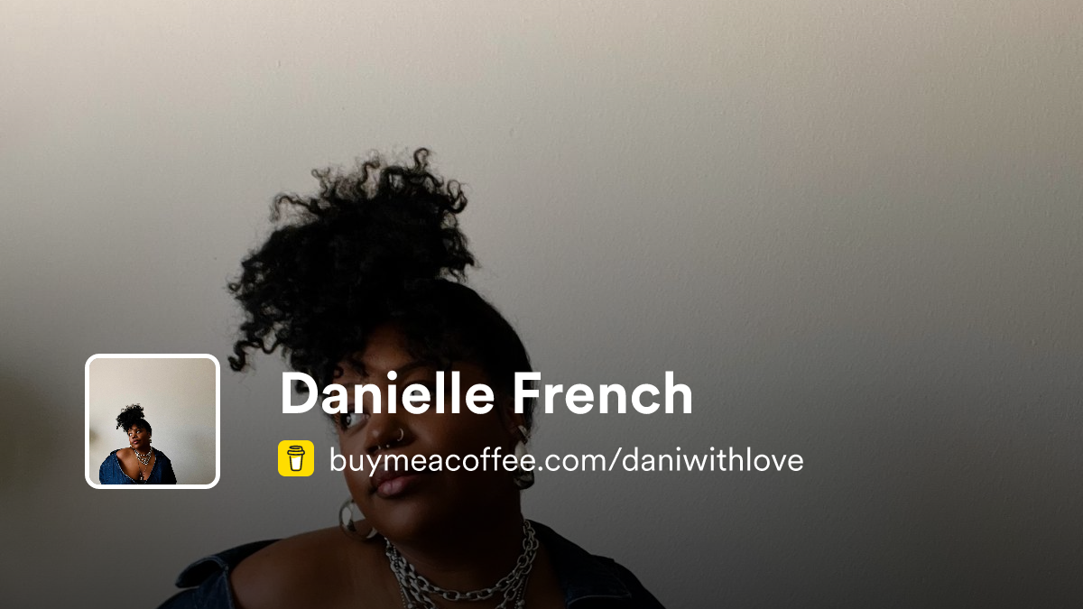 Danielle French - Buymeacoffee