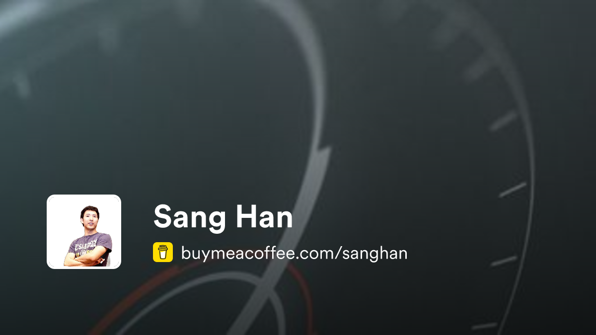Sang Han - Buymeacoffee