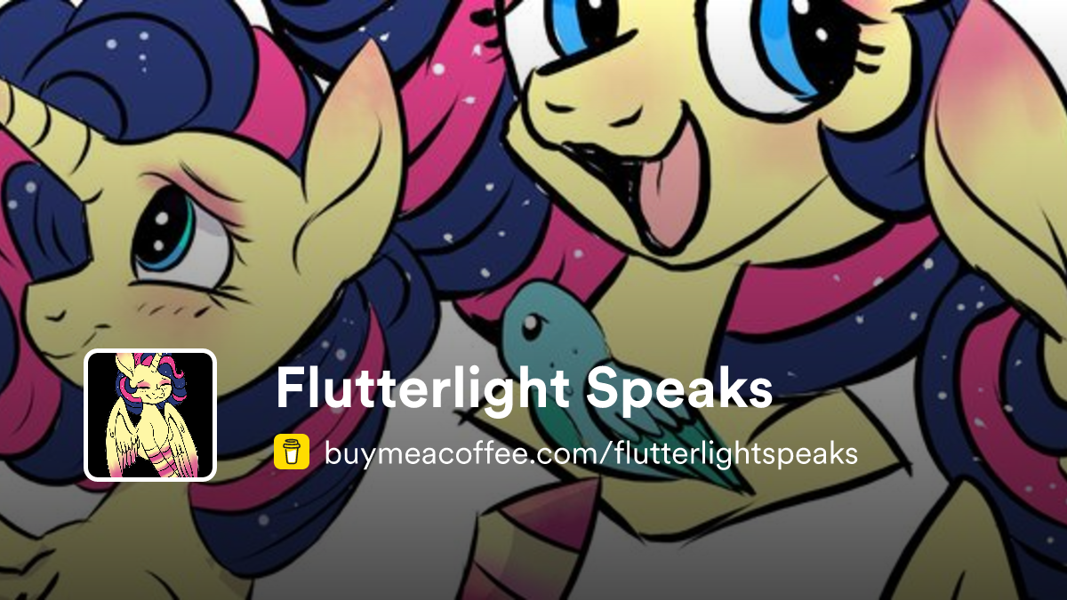 Flutterlight Speaks is Chats - Buymeacoffee