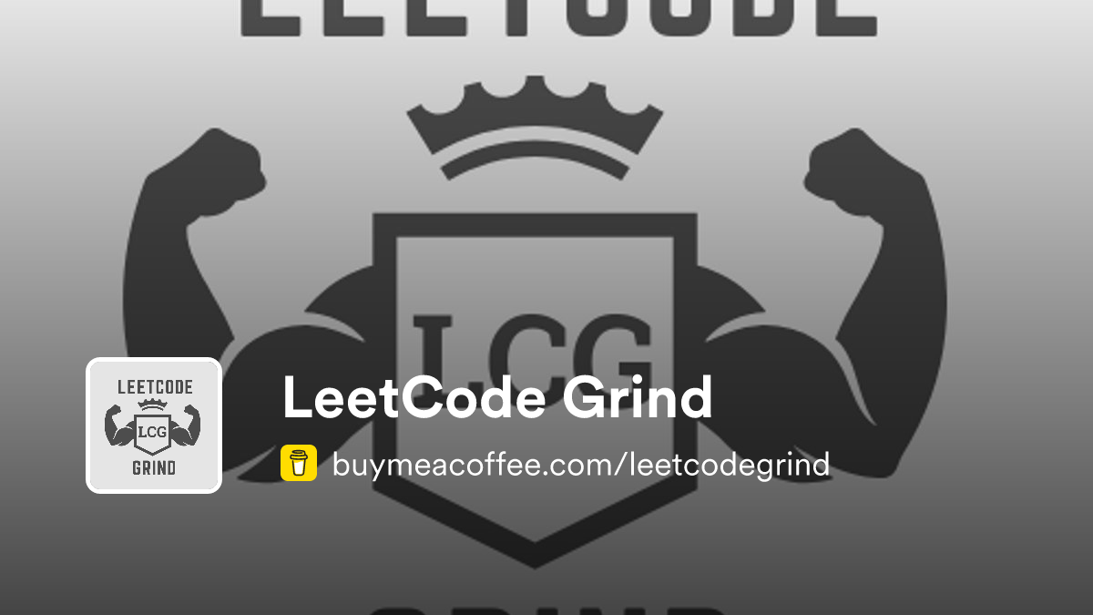 LeetCode Grind is creating LeetCode PDFs for Easier and Faster studying. - Buymeacoffee