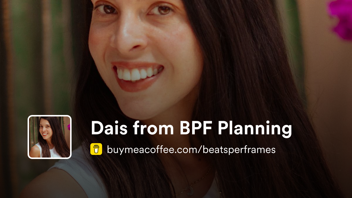 Dais from BPF Planning - Buymeacoffee