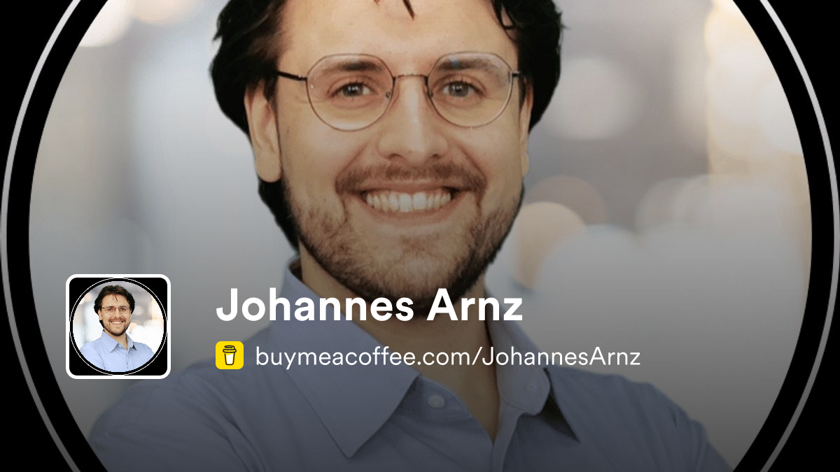 Johannes Arnz - Buymeacoffee