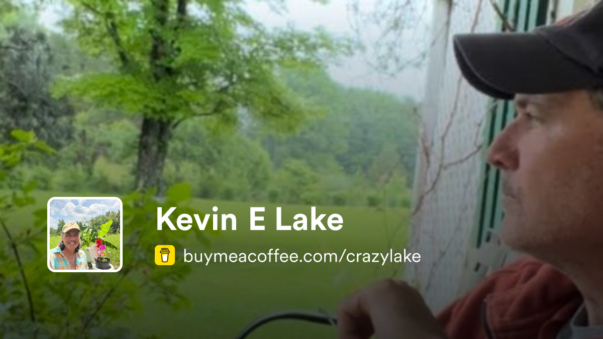 Kevin E Lake - Buymeacoffee