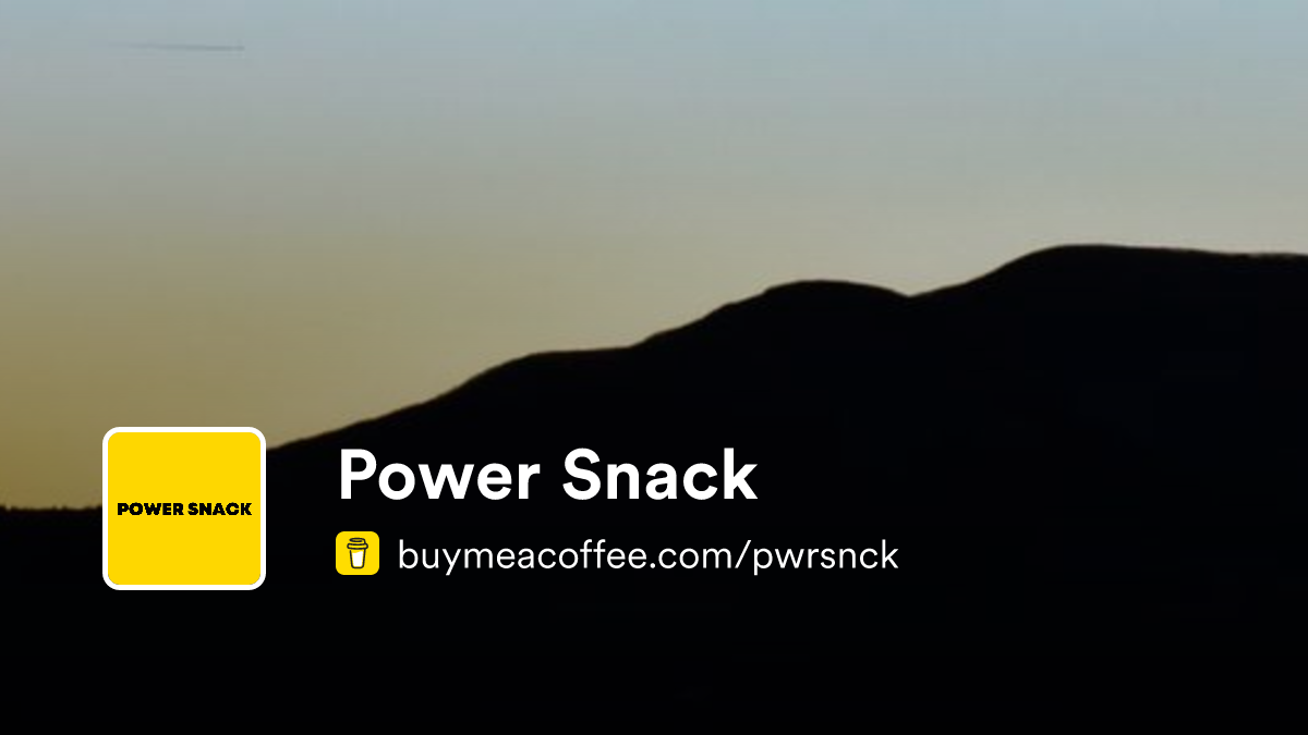 Power Snack - Buymeacoffee