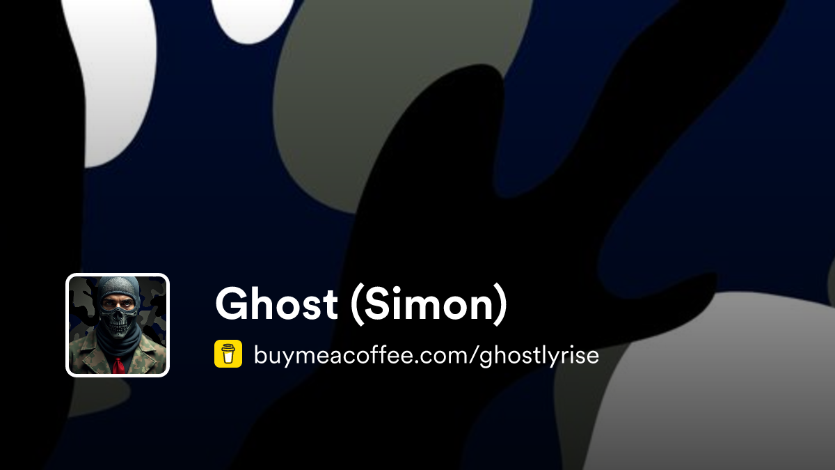 Ghost (Simon) - Buymeacoffee