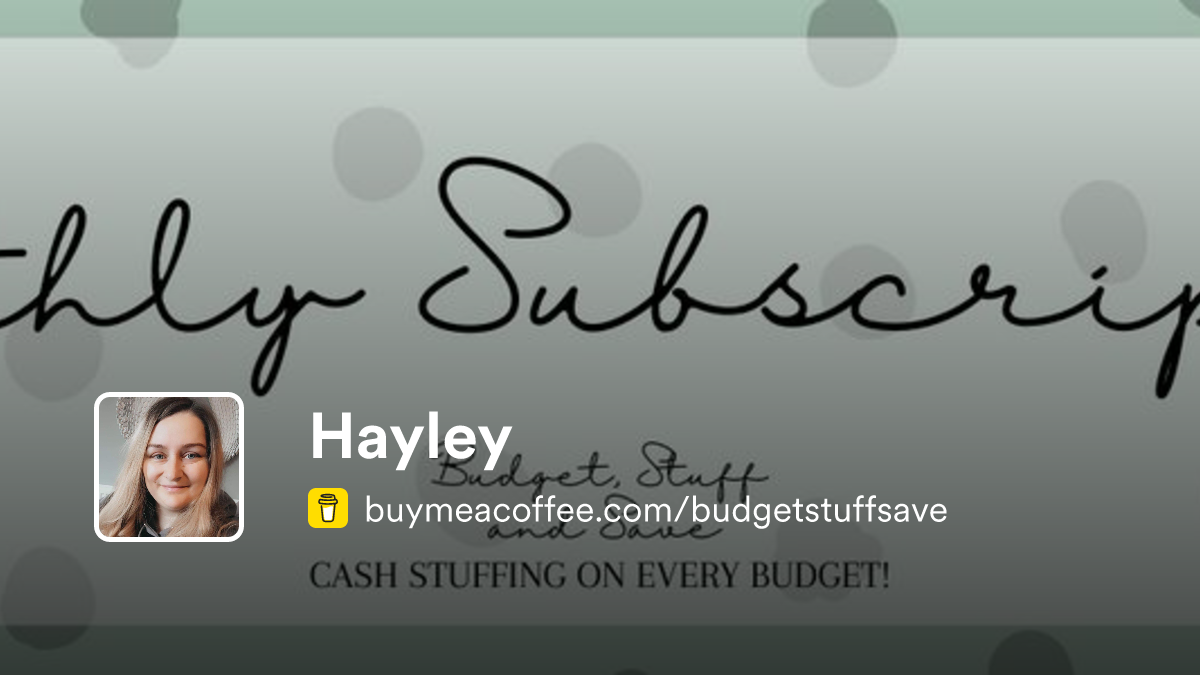 Hayley - Buymeacoffee