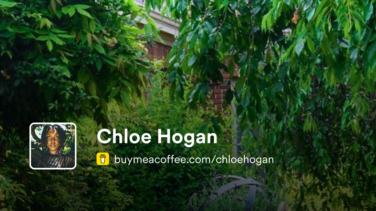 Chloe Hogan - Buymeacoffee