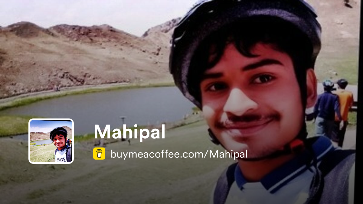 Mahipal - Buymeacoffee