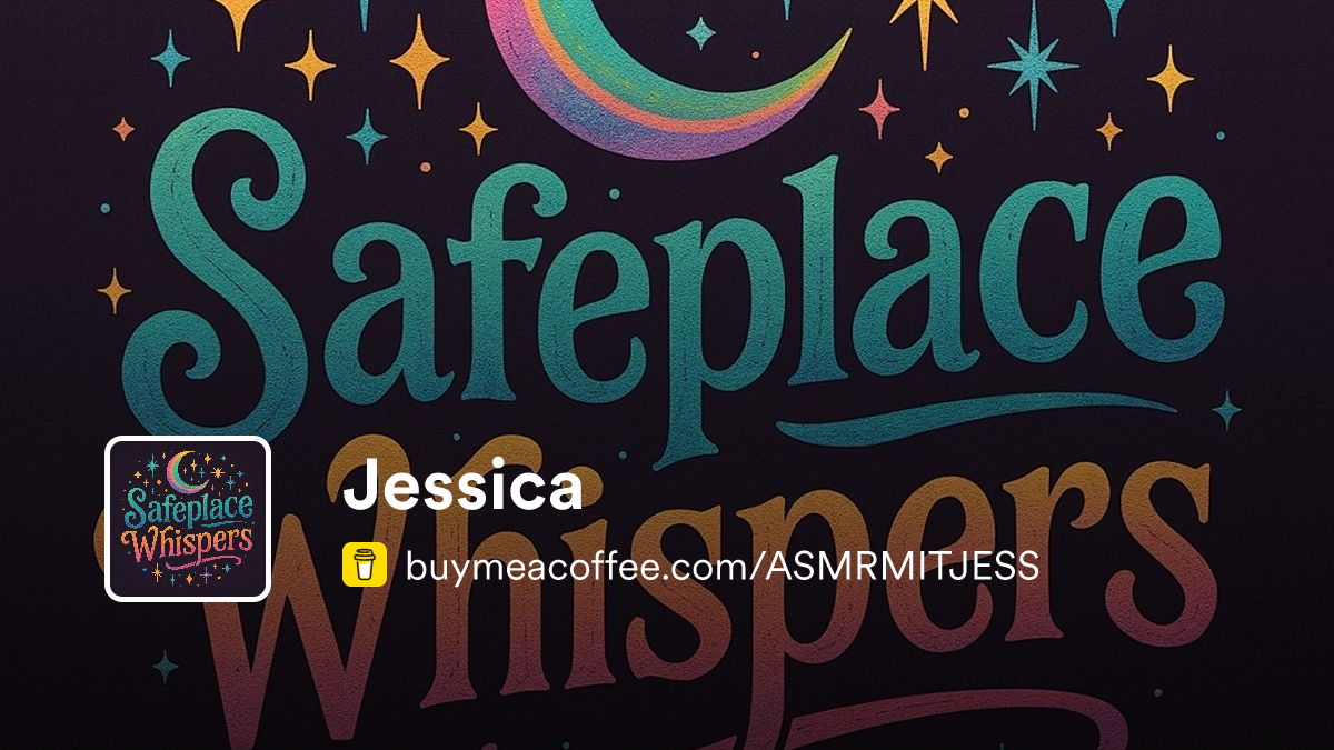 Jessica is ASMR - Buymeacoffee
