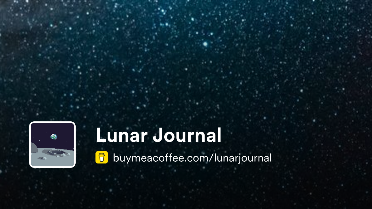 Lunar Journal - Buymeacoffee