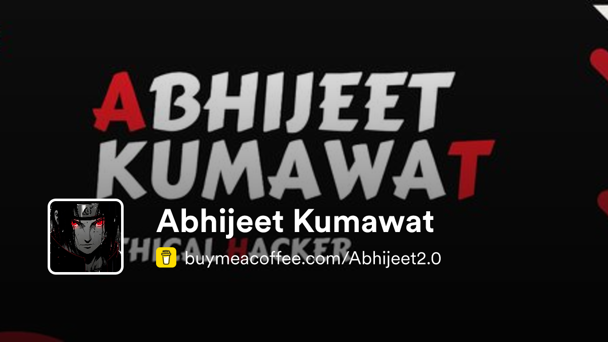 Extras | Abhijeet Kumawat - Buymeacoffee