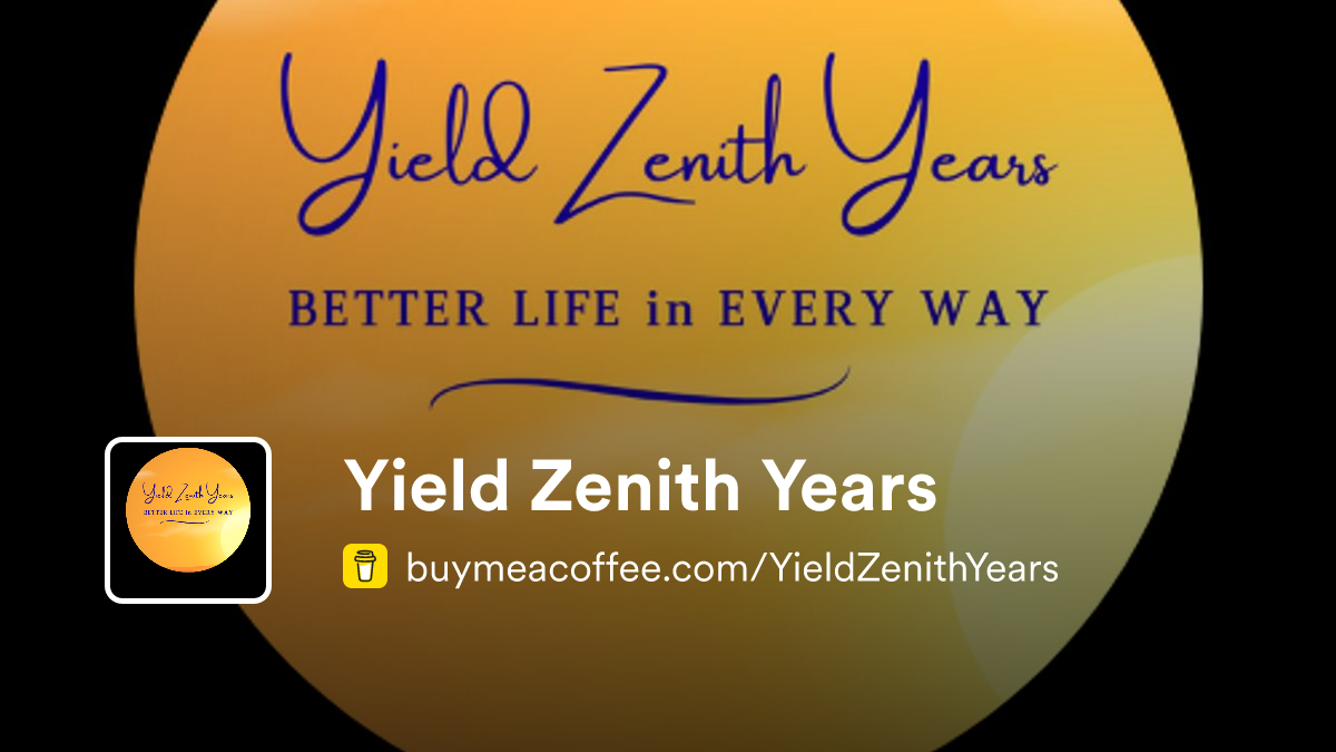 Yield Zenith Years - Buymeacoffee