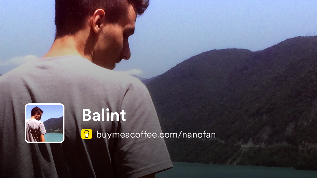 Balint - Buymeacoffee