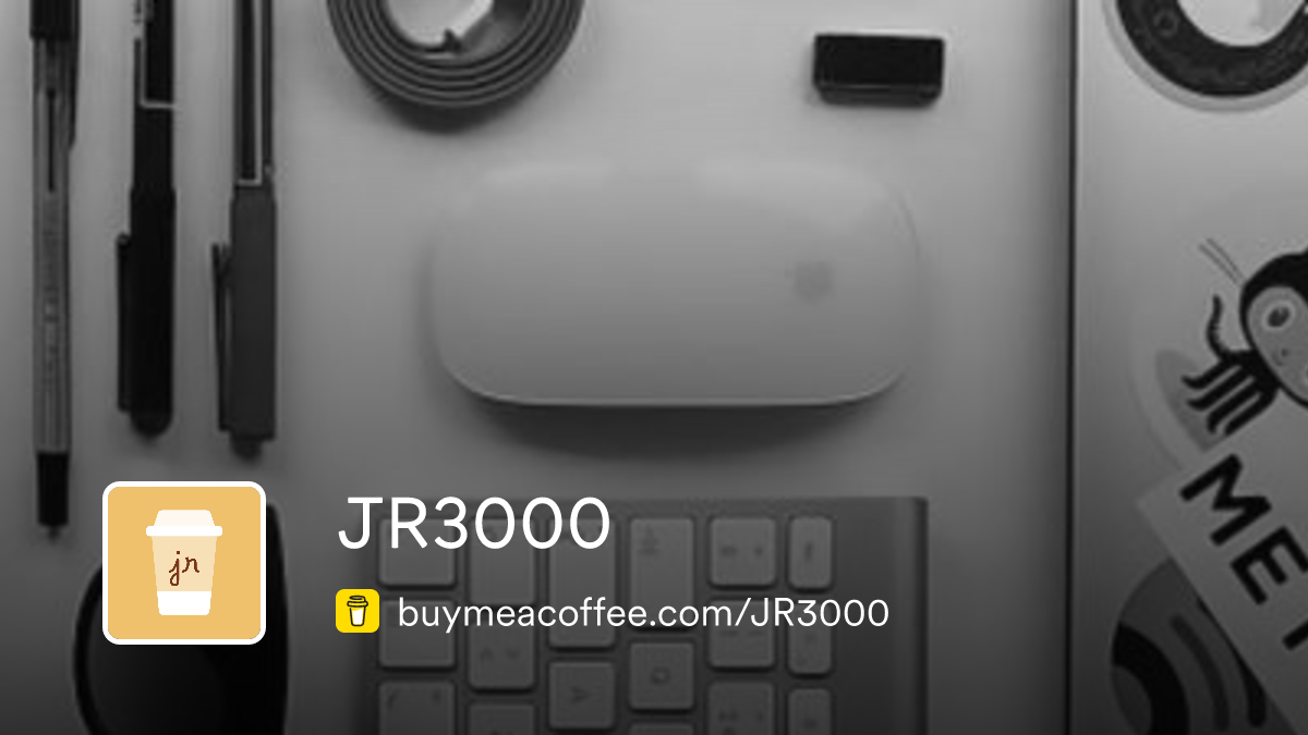 JR3000 is Inspiration is the Key - Buymeacoffee