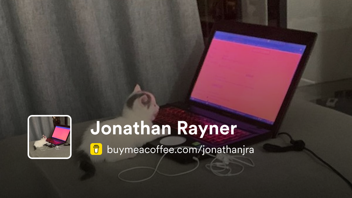 Jonathan Rayner - Buymeacoffee