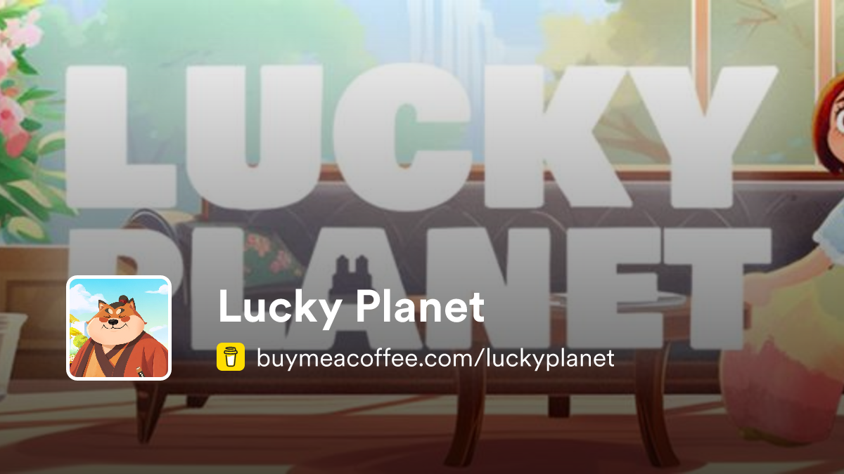 Lucky Planet - Buymeacoffee
