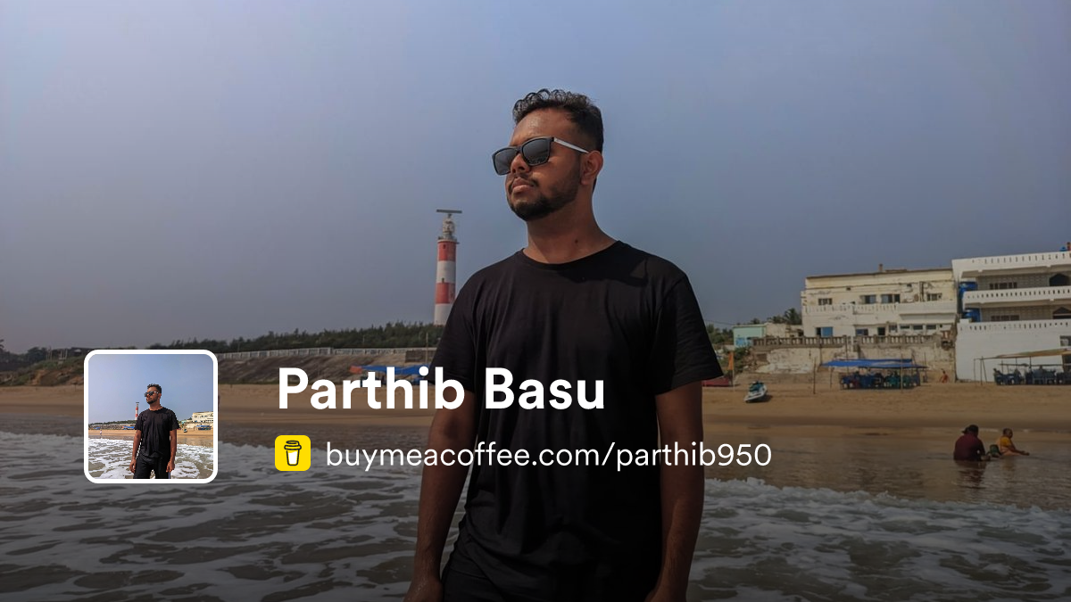 Parthib Basu - Buymeacoffee