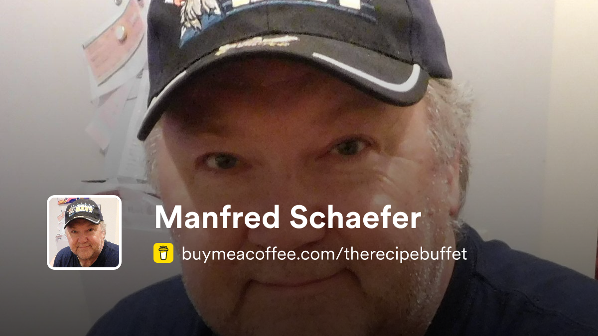 Manfred Schaefer - Buymeacoffee