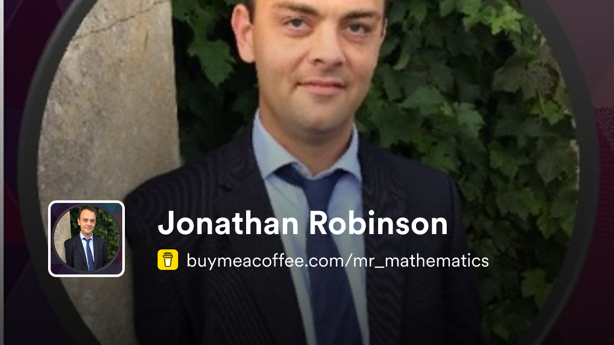 Jonathan Robinson - Buymeacoffee
