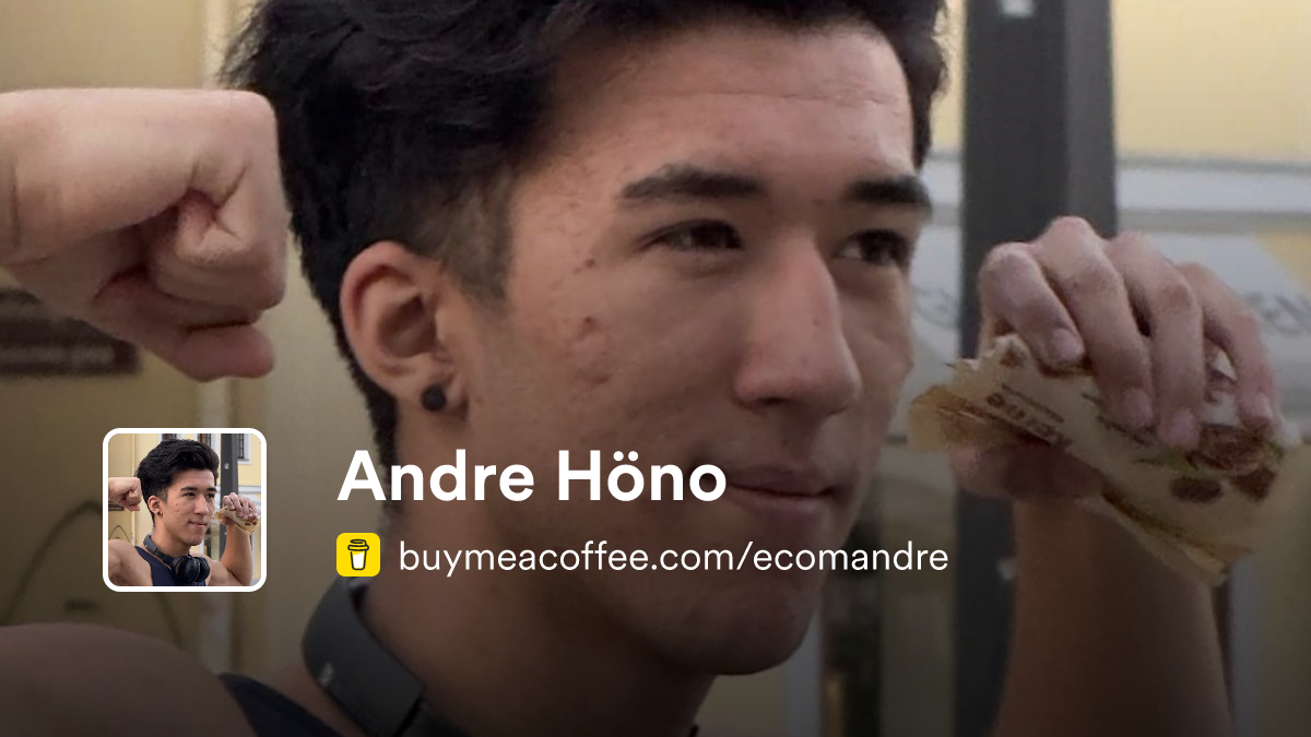 Andre Höno - Buymeacoffee