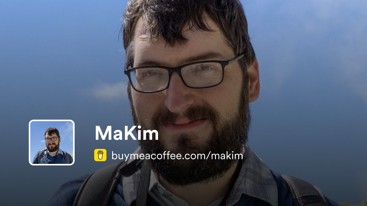 MaKim - Buymeacoffee