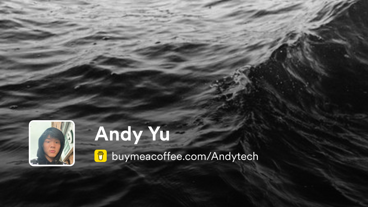 Andy Yu - Buymeacoffee