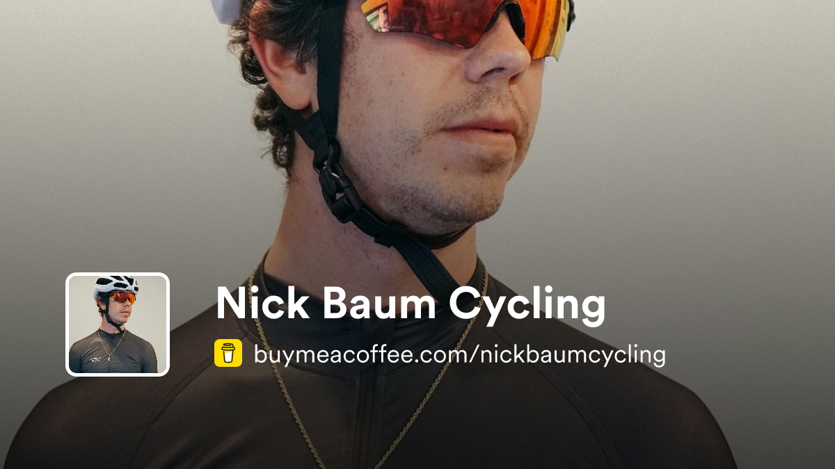 Nick Baum Cycling - Buymeacoffee