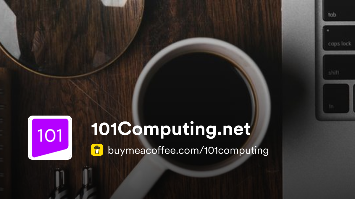 Extras | 101Computing.net - Buymeacoffee