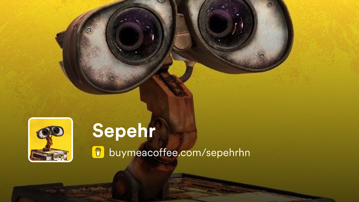 Sepehr - Buymeacoffee